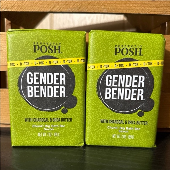 Perfectly Posh | Other | 2 Perfectly Posh Gender Bender Charcoal Soap ...